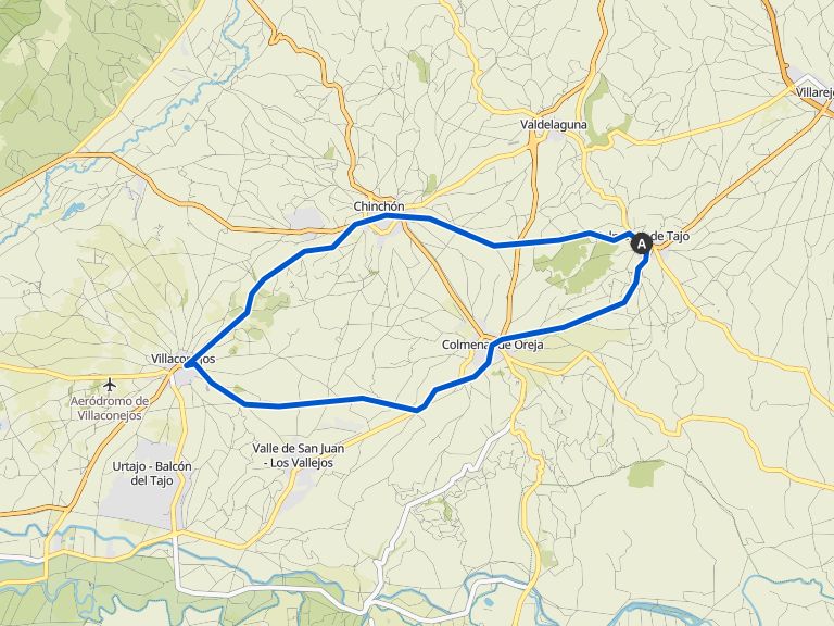 Chinchón, Colmenar de Oreja y Villaconejos – rota circular a partir de ...